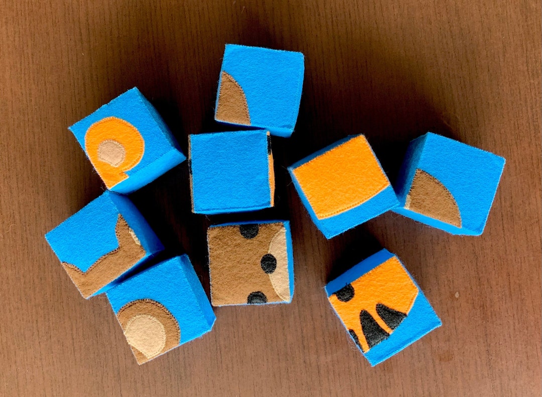 Felt Blocks / Puzzle Blocks / Quiet Blocks - Etsy