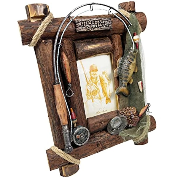 Fishing Pole Picture Frame - Etsy