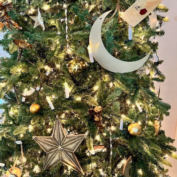 Crescent Moon Tree Topper - Etsy