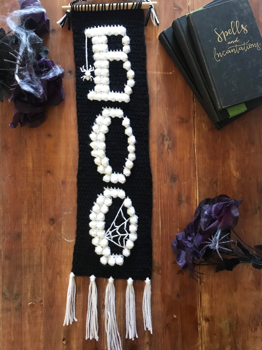 Wall Hanging | BOO Halloween Wall Hanging - Etsy