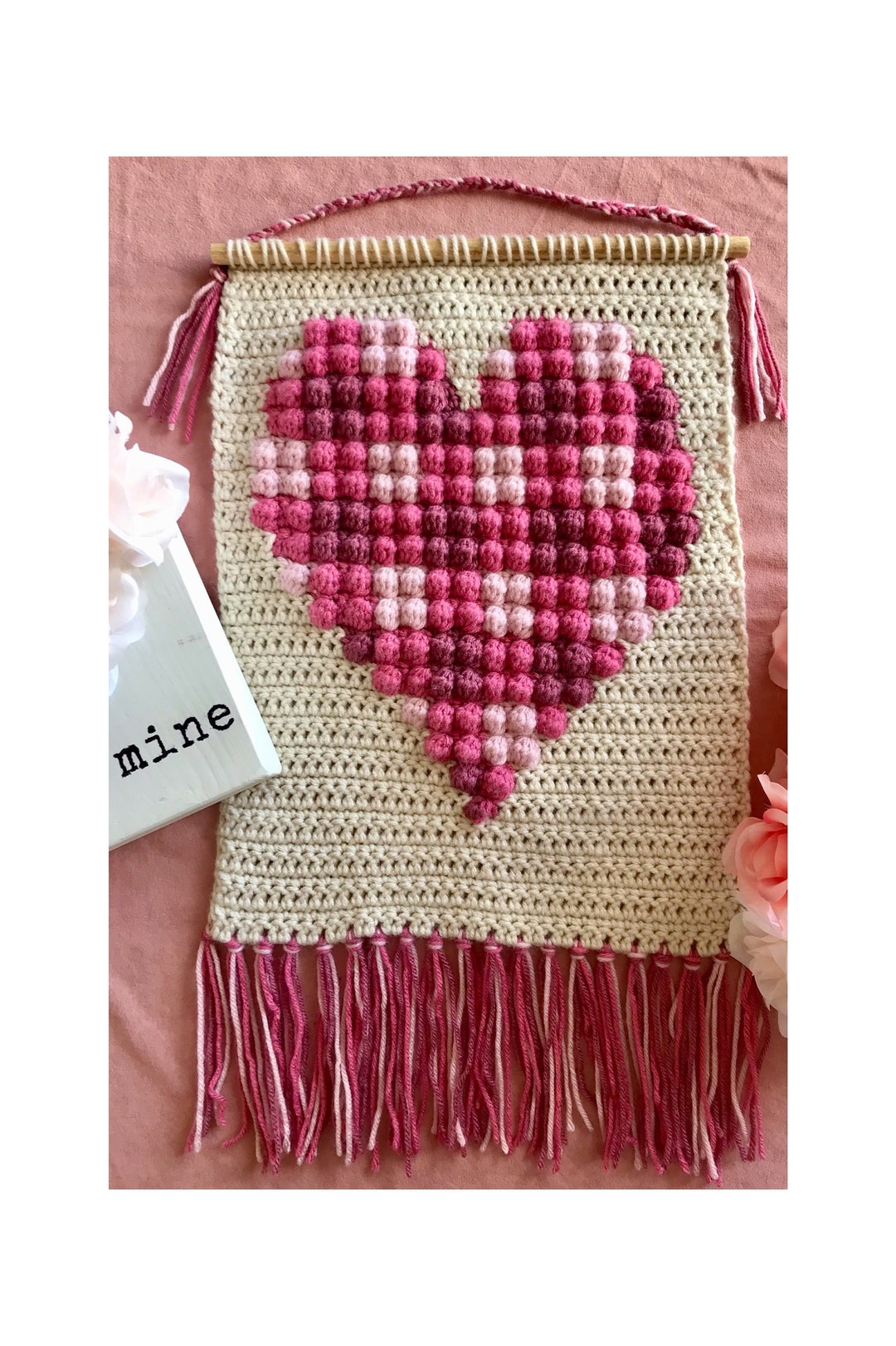 Wall Hanging | Buffalo Check Heart - Etsy