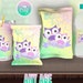 Baby Shower Favors Owl Chip Bag Wrapper Labels Woodland Owl Birthday ...