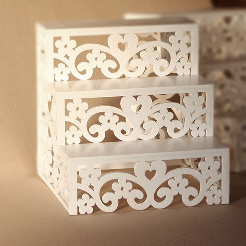 Cupcake Stand Steps Dessert Display Wedding Treat Display - Etsy