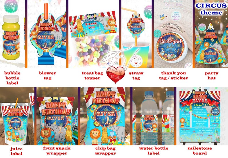 Editable Circus Reward Chart for Kids, Girl Boy Clown Routine Chart ...