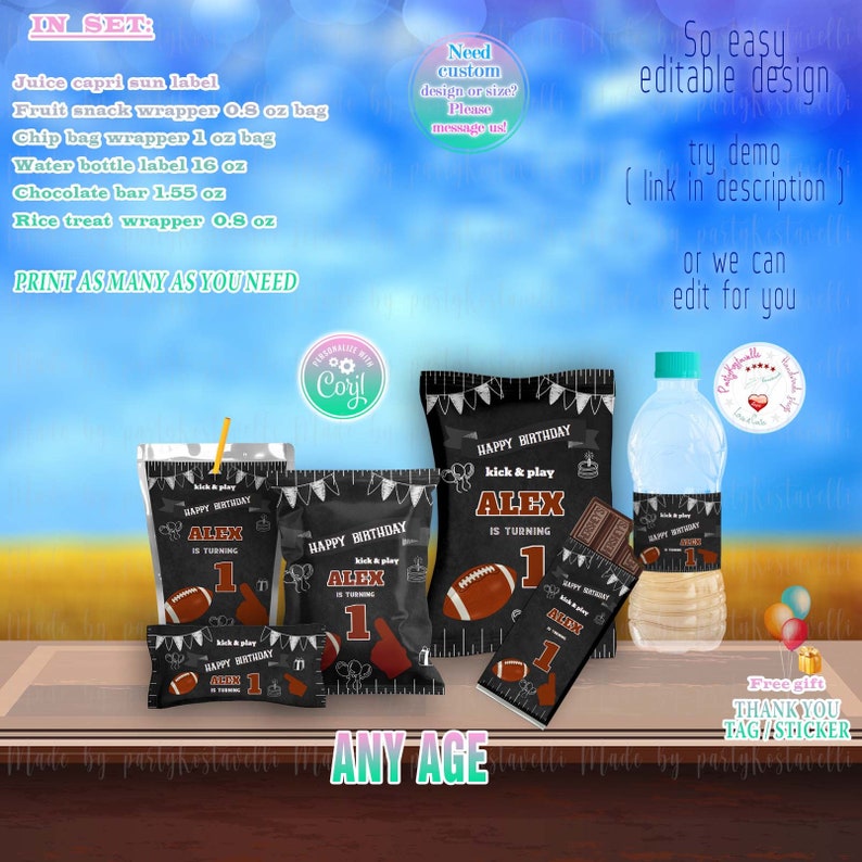 Editable Football Reward Chart for Kids, Boy Rugby Soccer Routine Chart ...