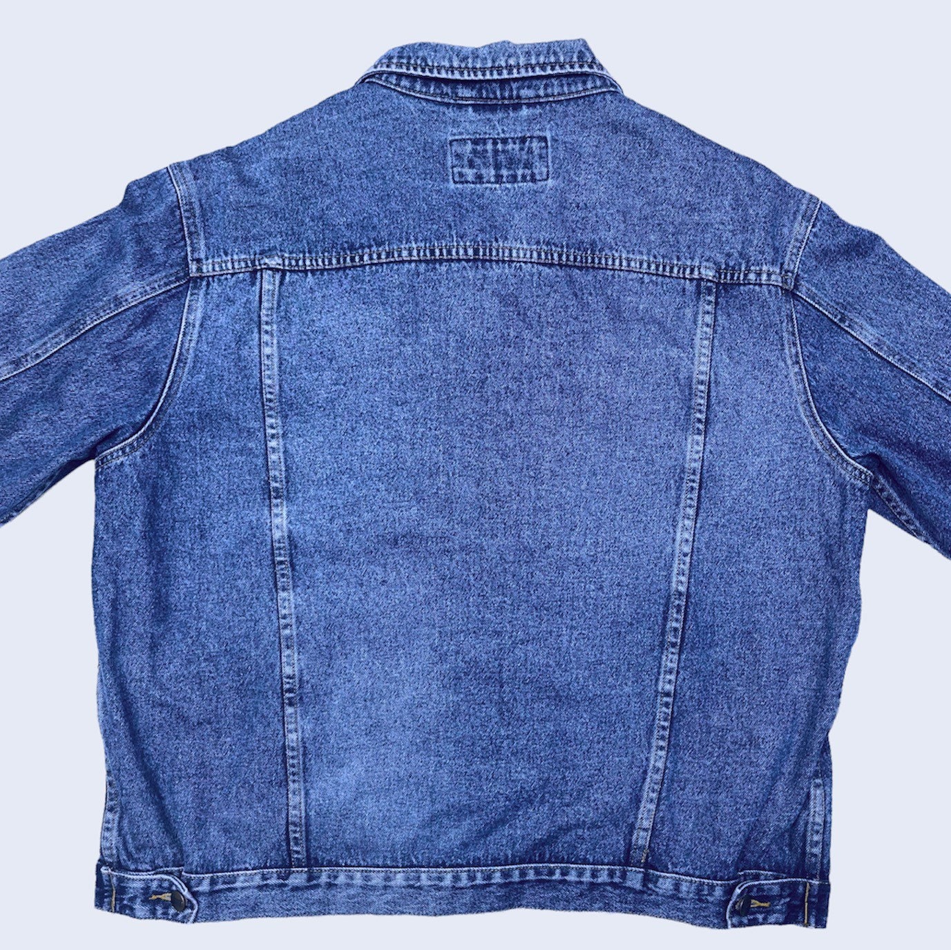 Vintage X Jeaxxs Heavyweight Denim Cropped Jacket Size 46/48 - Etsy