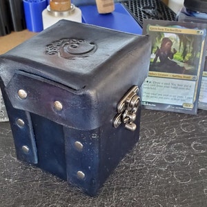Customizable Leather MTG Deck Box - Etsy