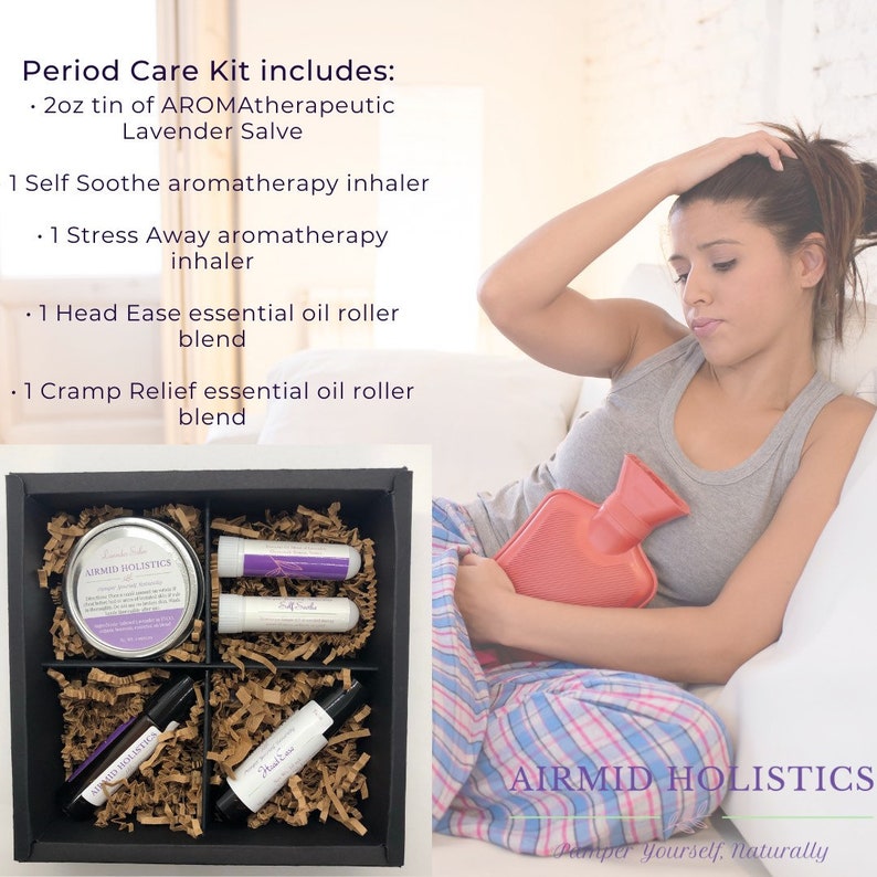 Period Care Kit Menstrual Care Kit Feel Better Bundle - Etsy