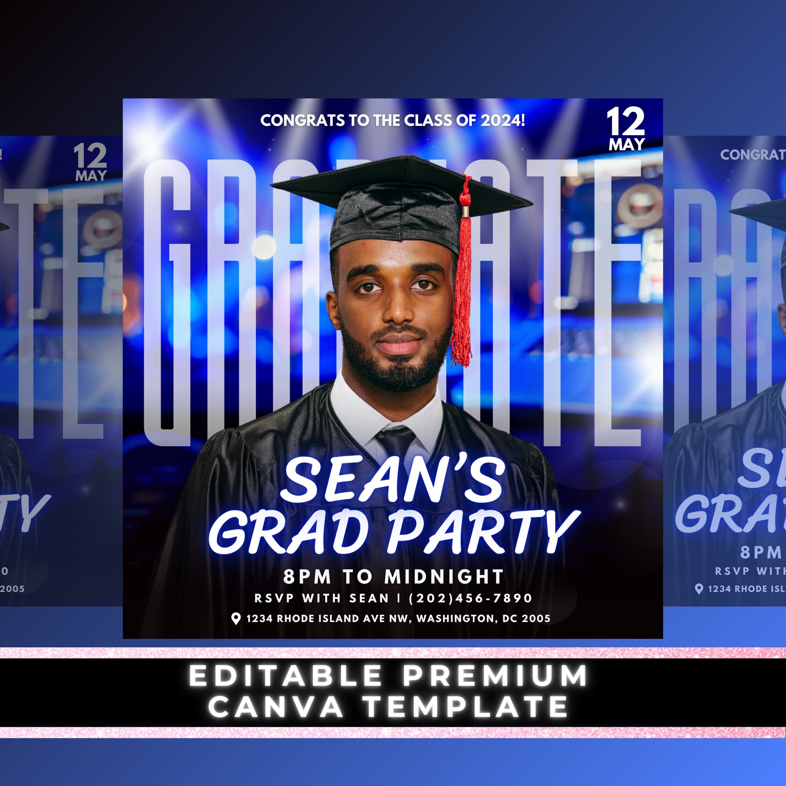 Graduation Party, Graduation Party Invitation, Grad Party Invite, Grad ...