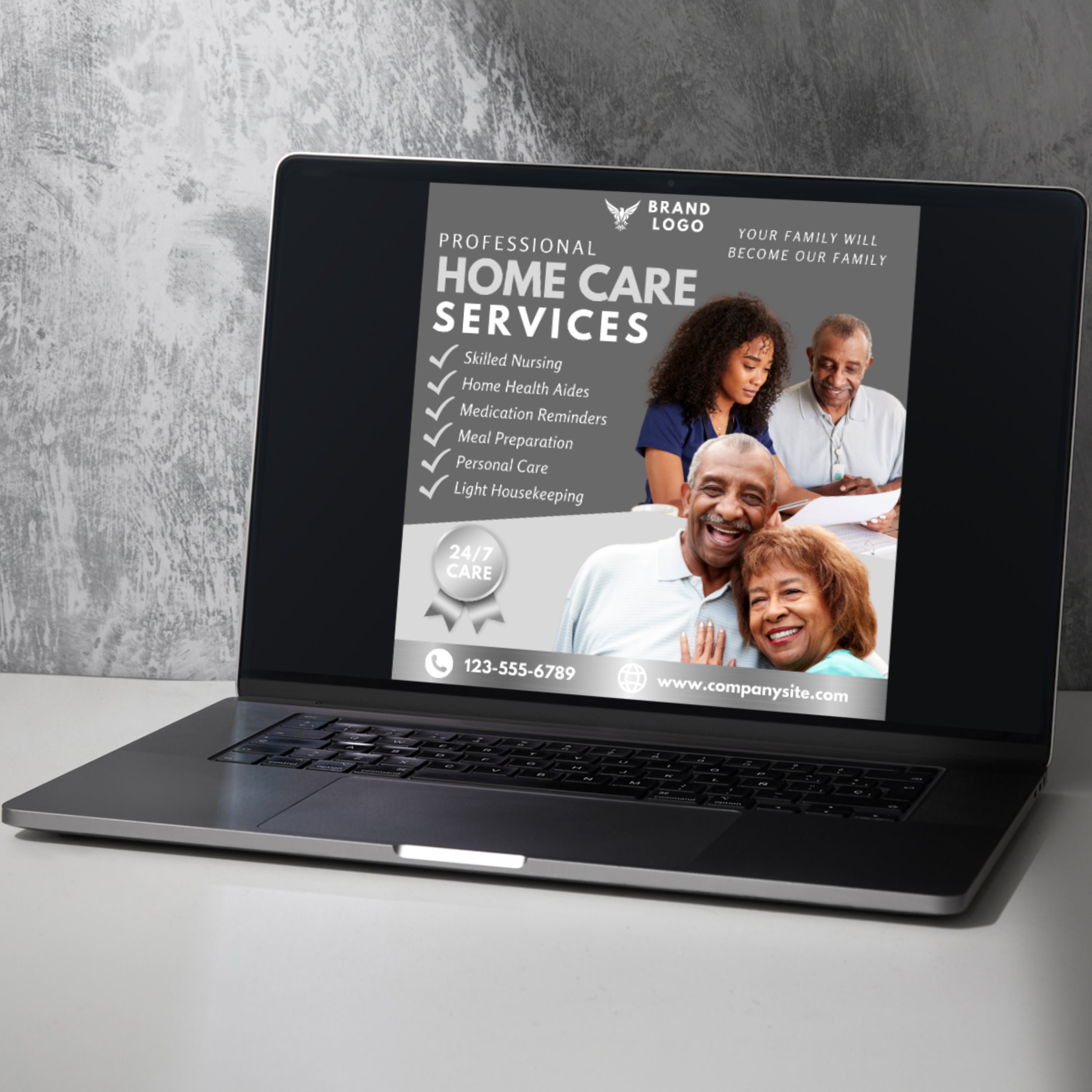 Home Care Flyer, Home Care Services, Home Care Business, Home Care ...