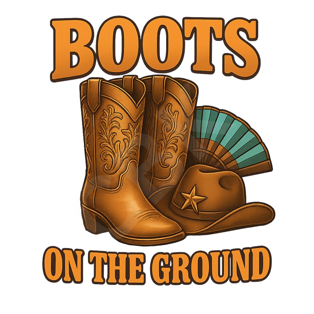 Boots on the Ground PNG, Western PNG, Cowboy Boots Png, Cowboy Hat Png ...