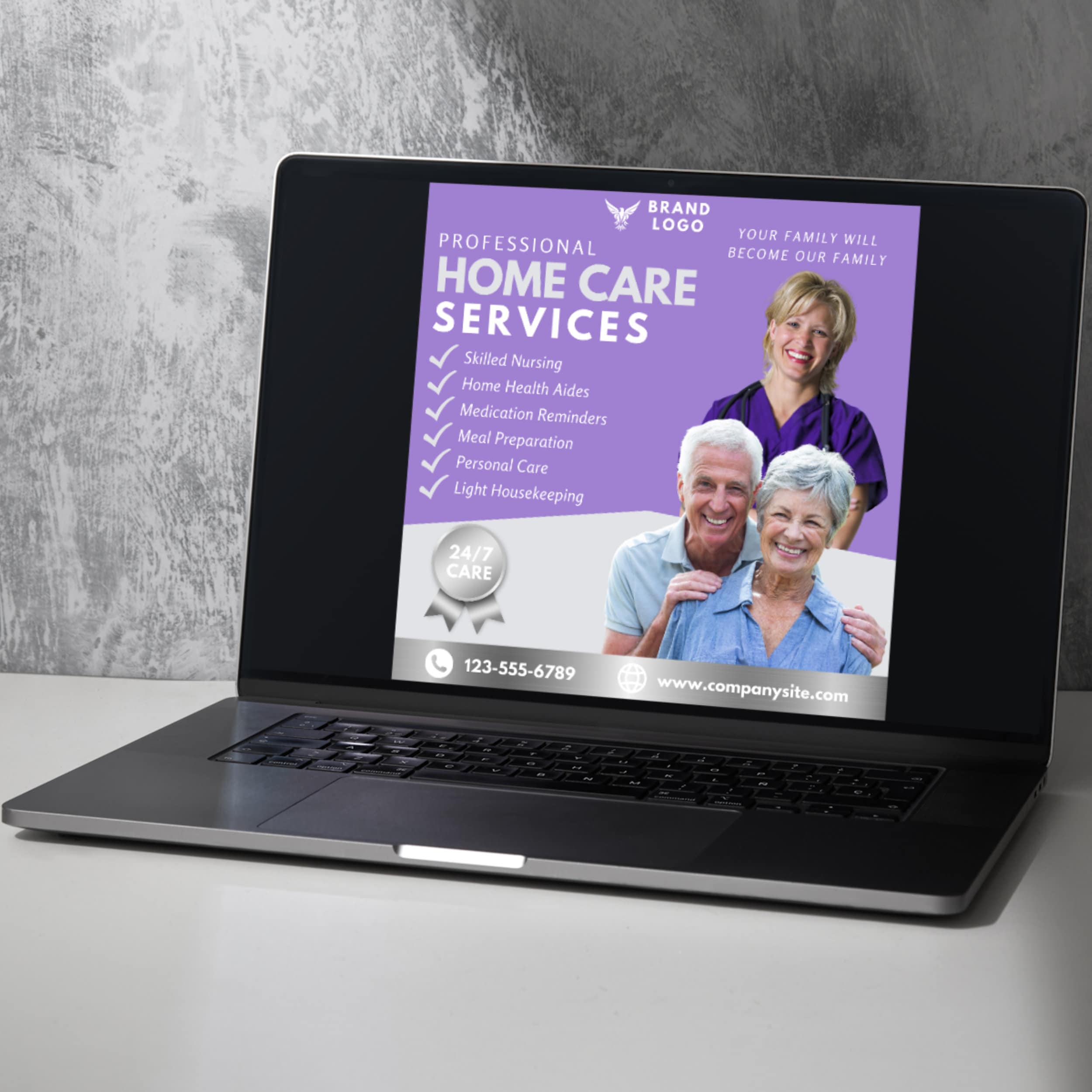 Home Care Flyer, Home Care Services, Home Care Business, Home Care ...