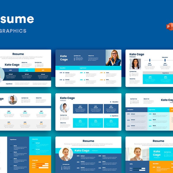 Google Docs Resume Slides - Etsy