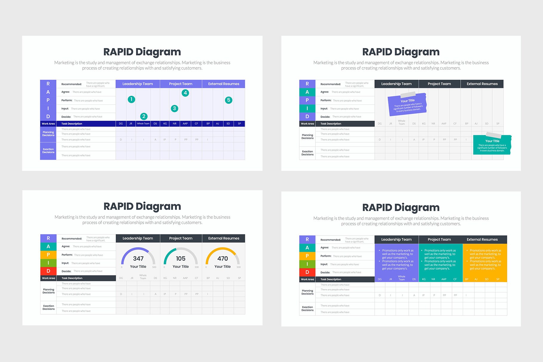 RAPID Infographics Powerpoint Template PPTX Keynote - Etsy