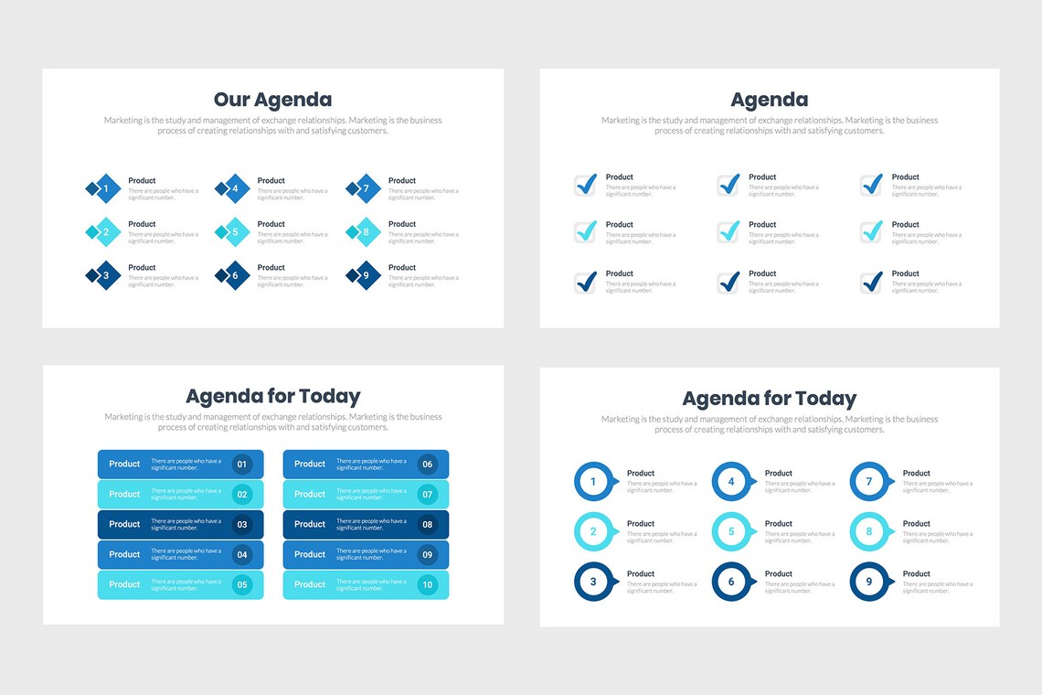 Agenda Infographics Powerpoint Template PPTX Keynote Template Google ...