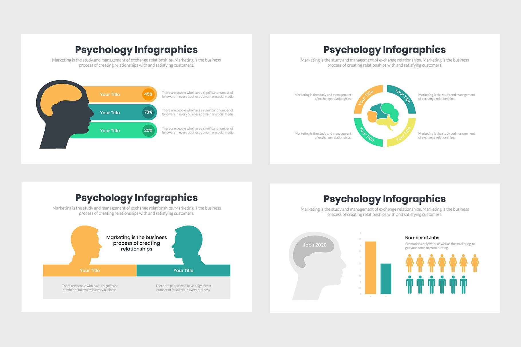 Psychology Infographics Powerpoint Template PPTX Keynote Template ...