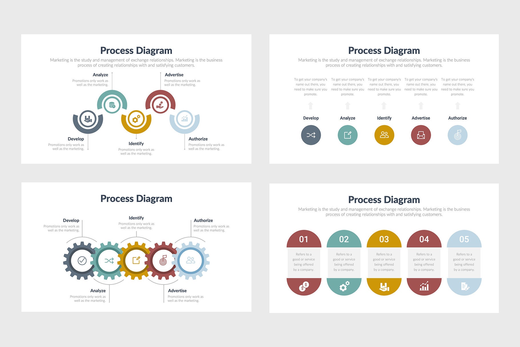 Process Infographics Powerpoint Template PPTX Keynote Template Google ...