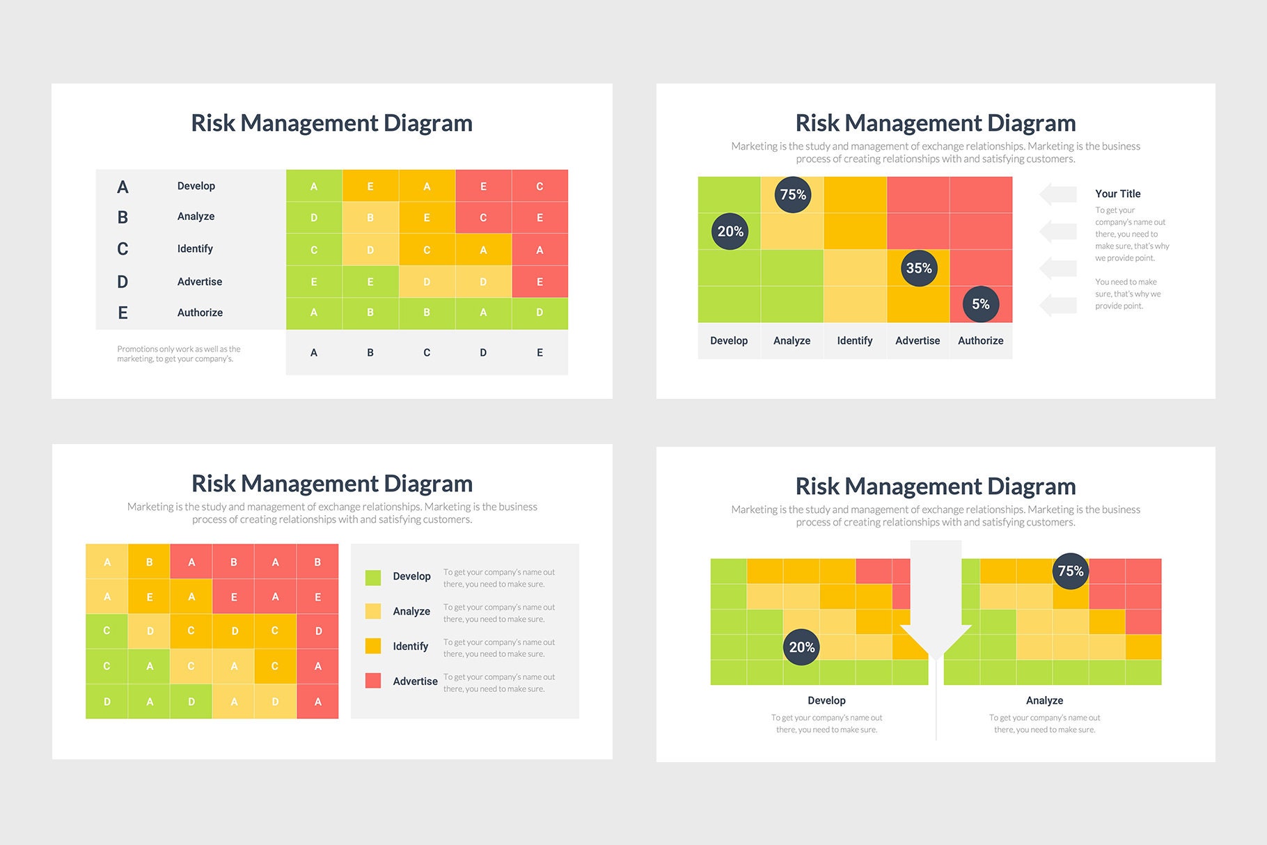 Risk Management Infographics Powerpoint Template PPTX Keynote Template ...