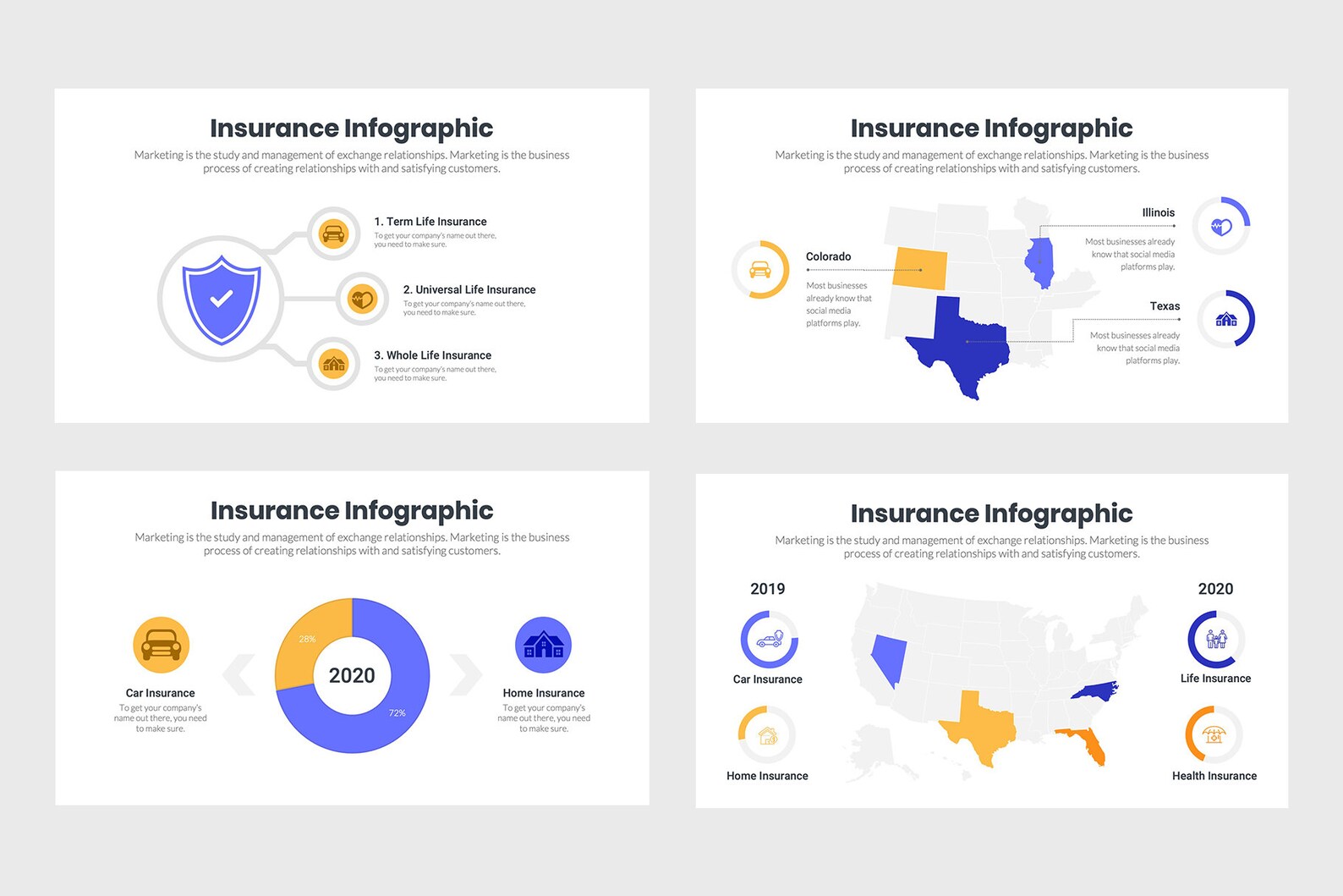 Insurance Infographics Powerpoint Template PPTX Keynote Template Google ...