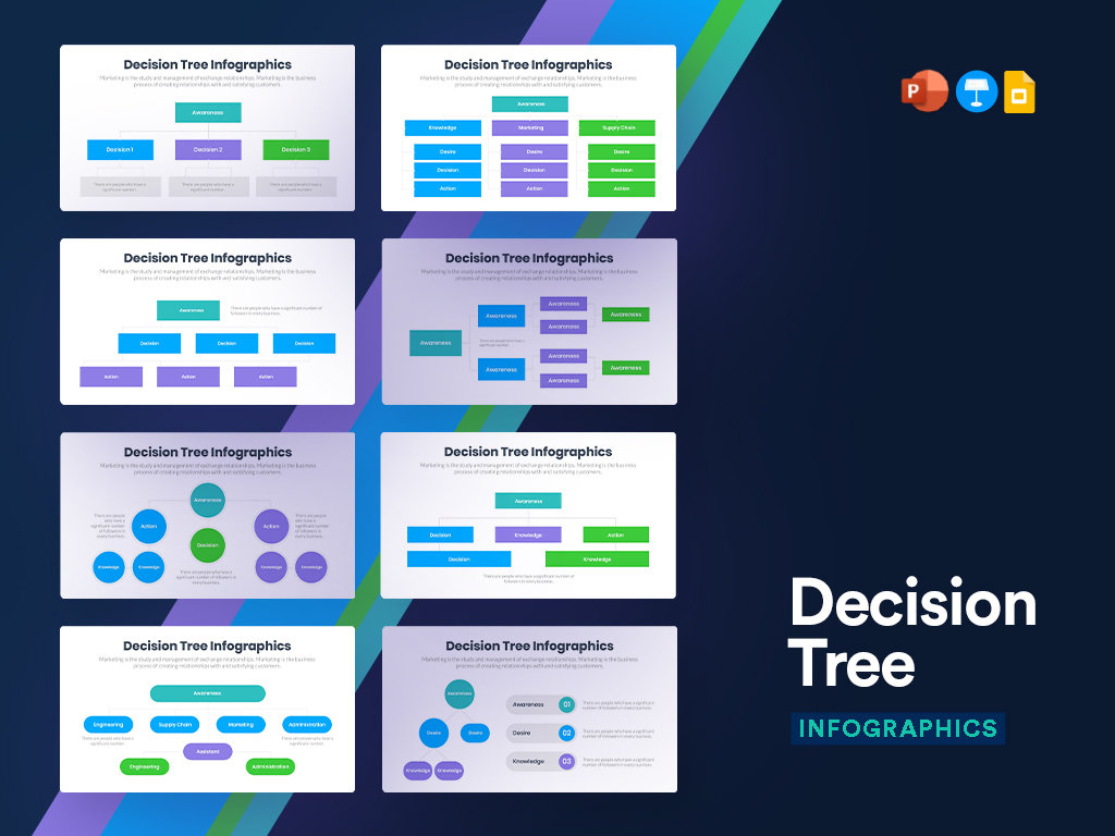 Decision Tree Infographics Powerpoint Template PPTX Keynote Template ...