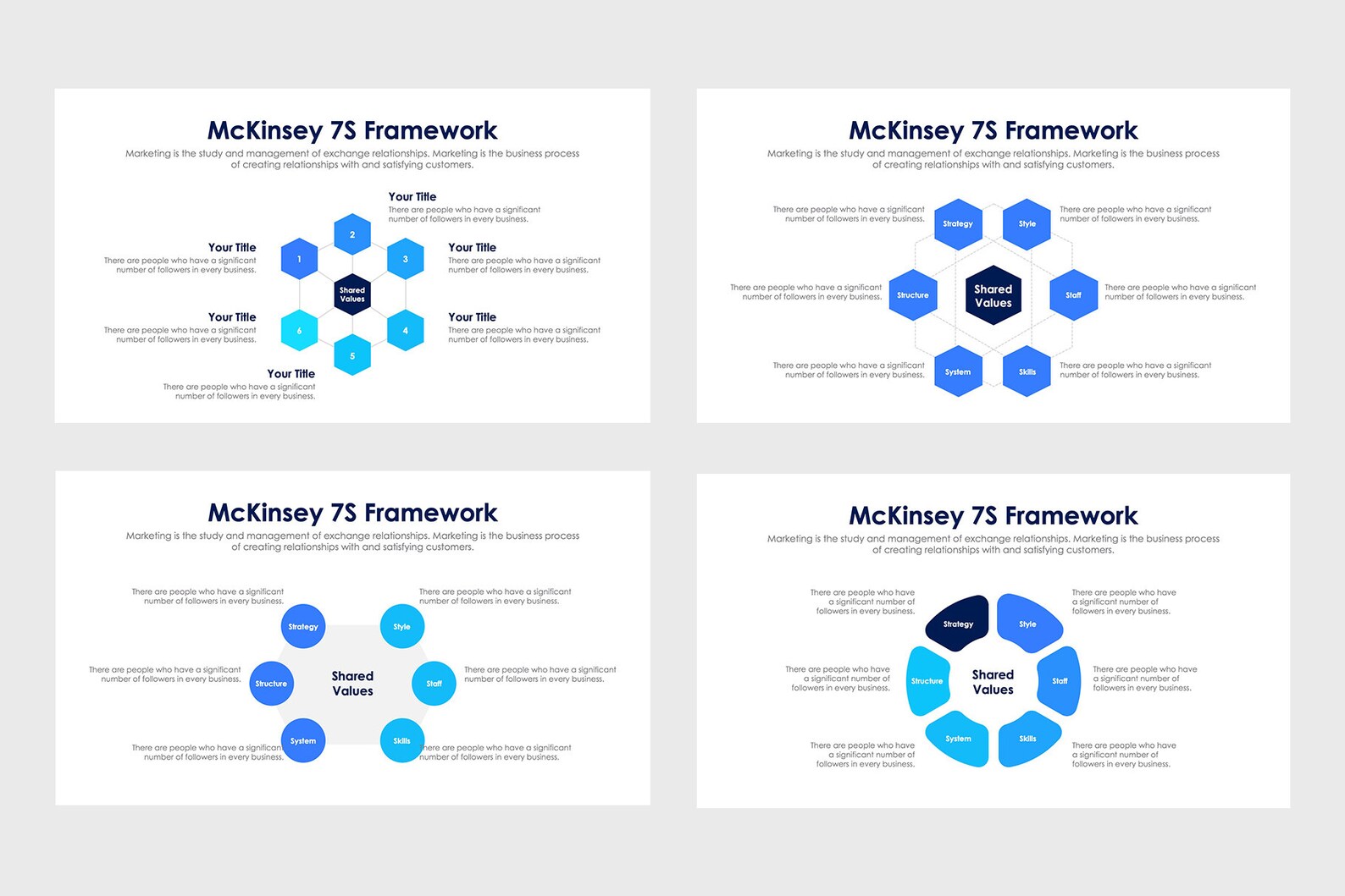 Infografica di McKinsey 7S Framework / Modello di PowerPoint / PPTX ...