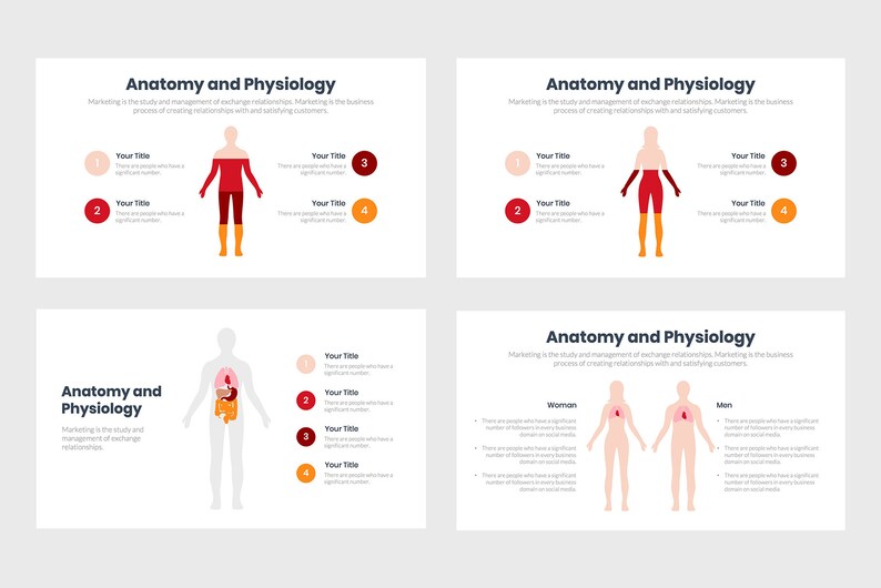 Anatomy and Physiology Infographics Powerpoint Template PPTX Keynote ...