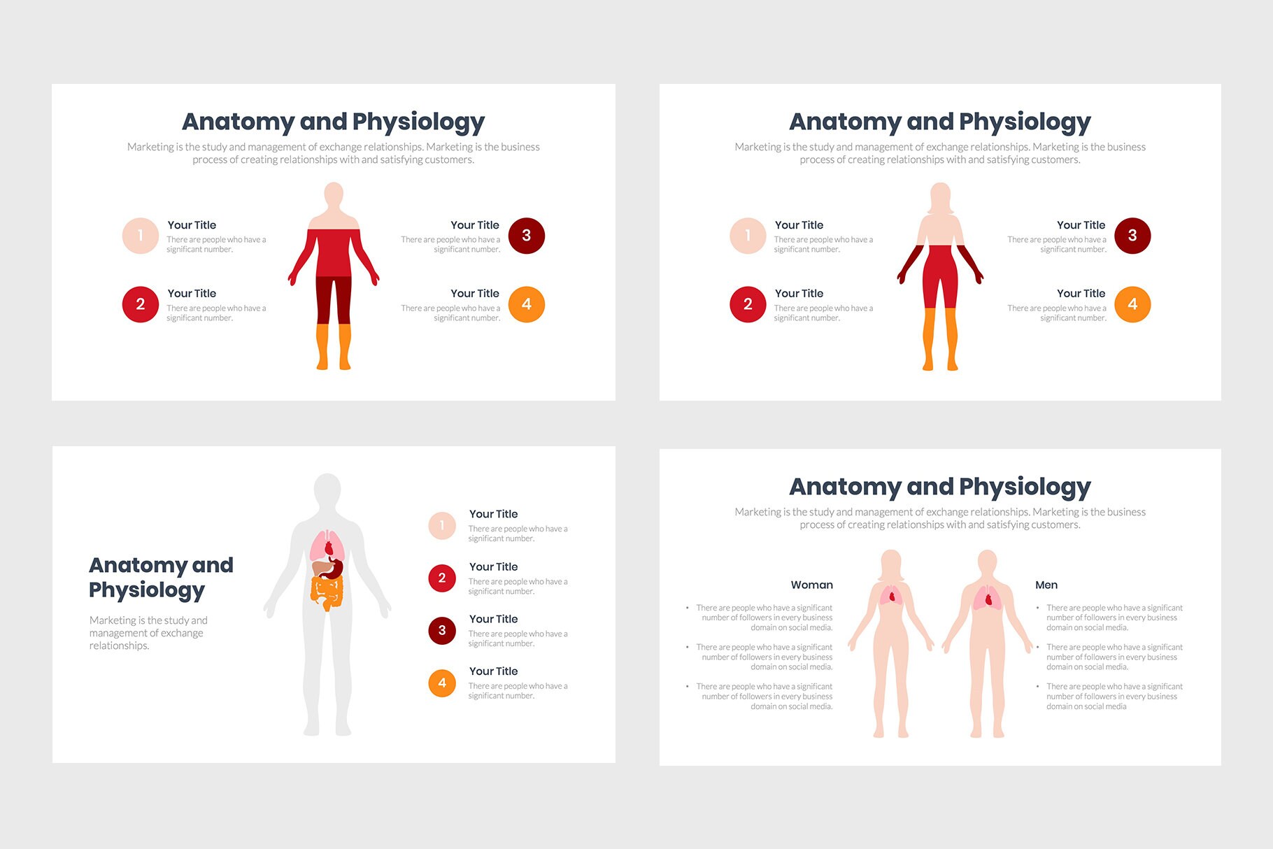 Anatomy and Physiology Infographics Powerpoint Template PPTX Keynote ...