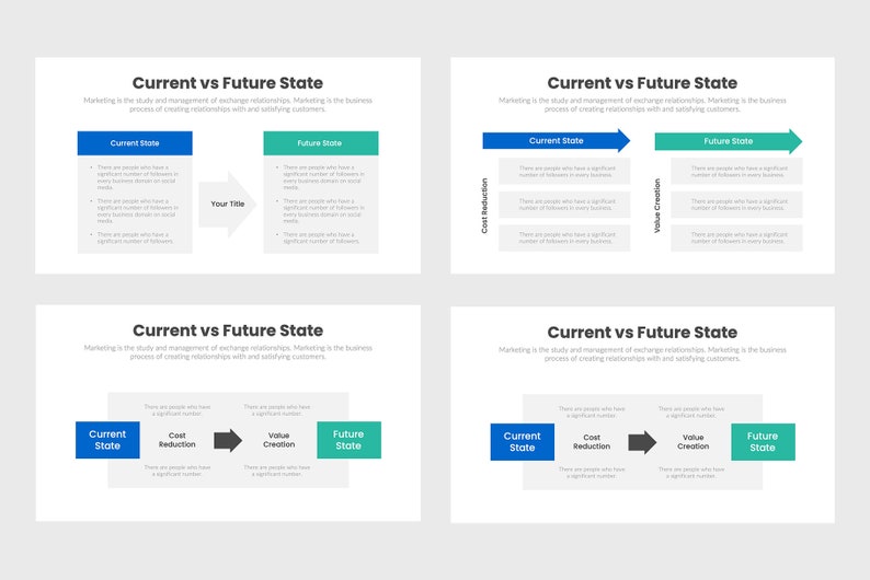Current Vs Future State Infographics Powerpoint Template PPTX Keynote ...