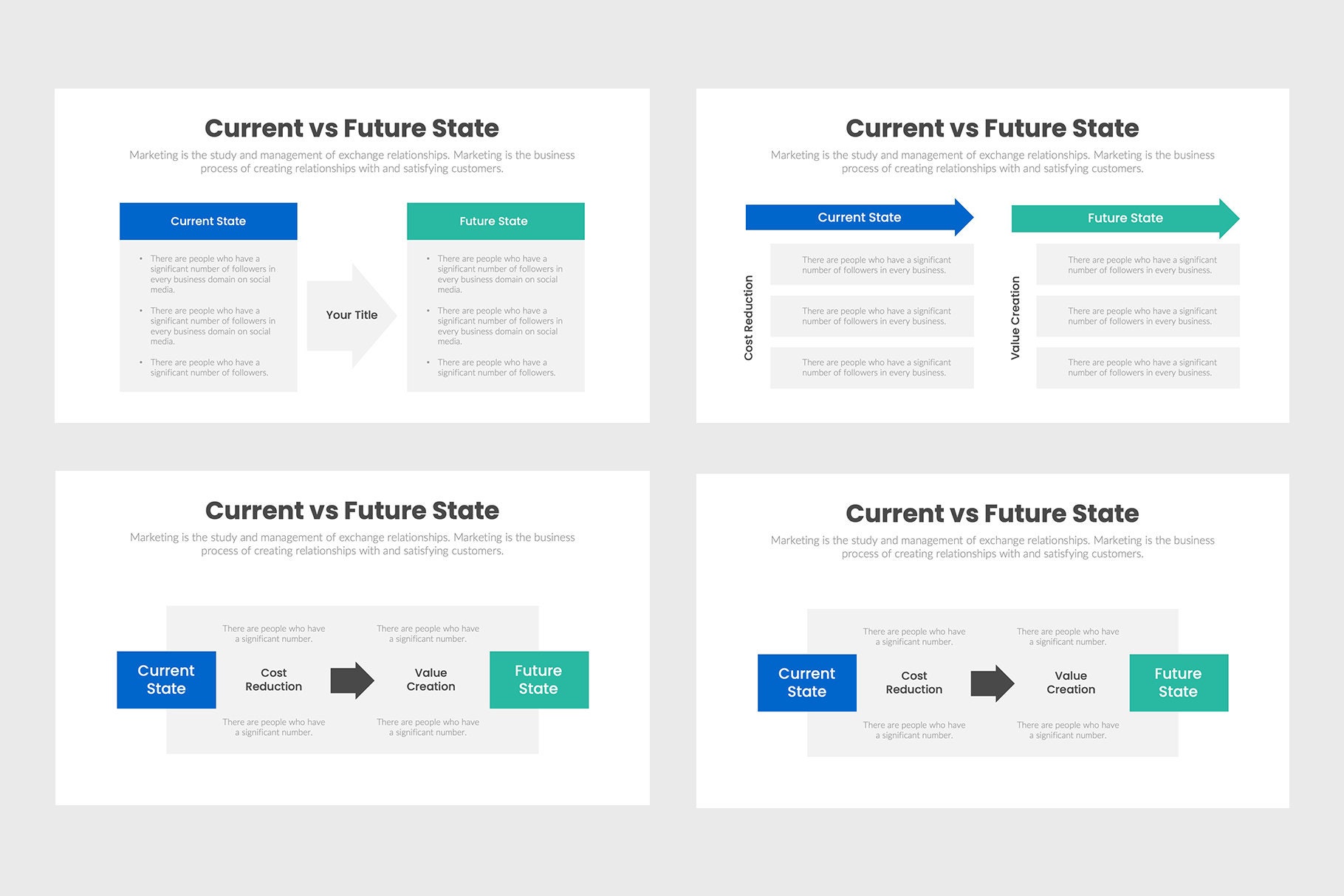 Current Vs Future State Infographics Powerpoint Template PPTX Keynote ...