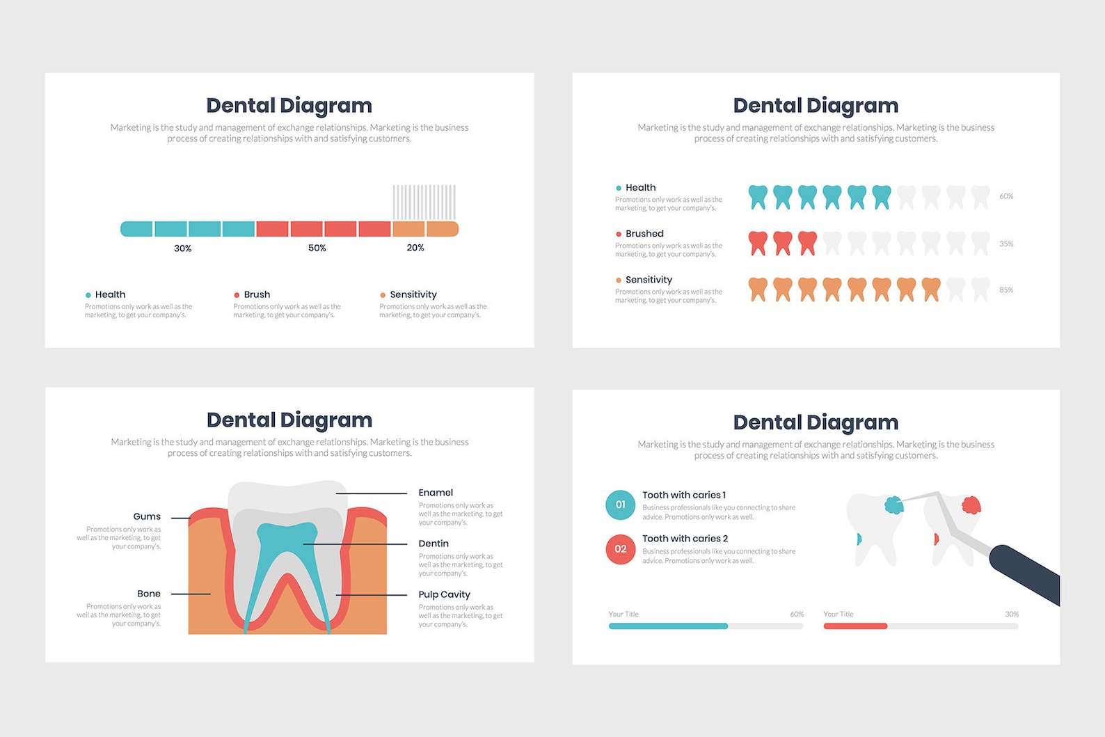 Dental Infographics Powerpoint Template PPTX Keynote Template Google ...
