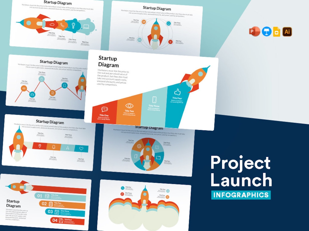 Project Launch Infographics Powerpoint Template PPTX Keynote Template ...