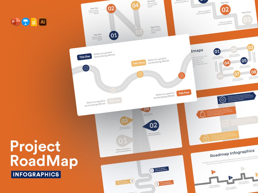 Project Roadmap Infographics Powerpoint Template PPTX Keynote Template ...