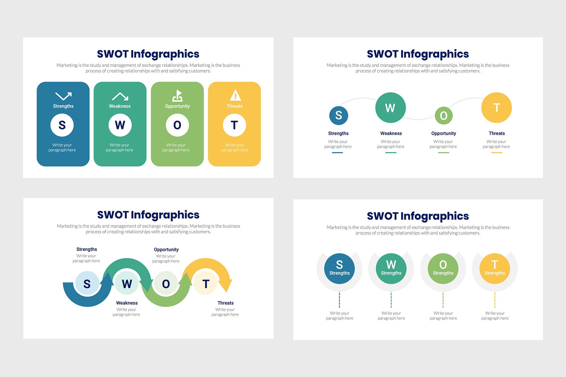 SWOT Infographics Powerpoint Template PPTX Keynote Template Google ...