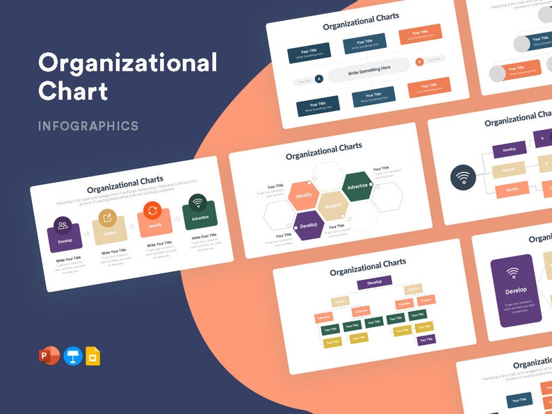 Organizational Charts Infographics Powerpoint Template PPTX Keynote ...