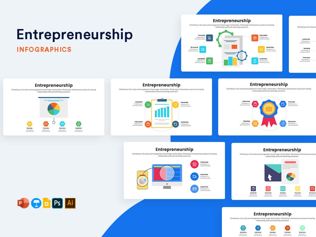 Entrepreneurship Infographics Powerpoint Template PPTX Keynote Template ...