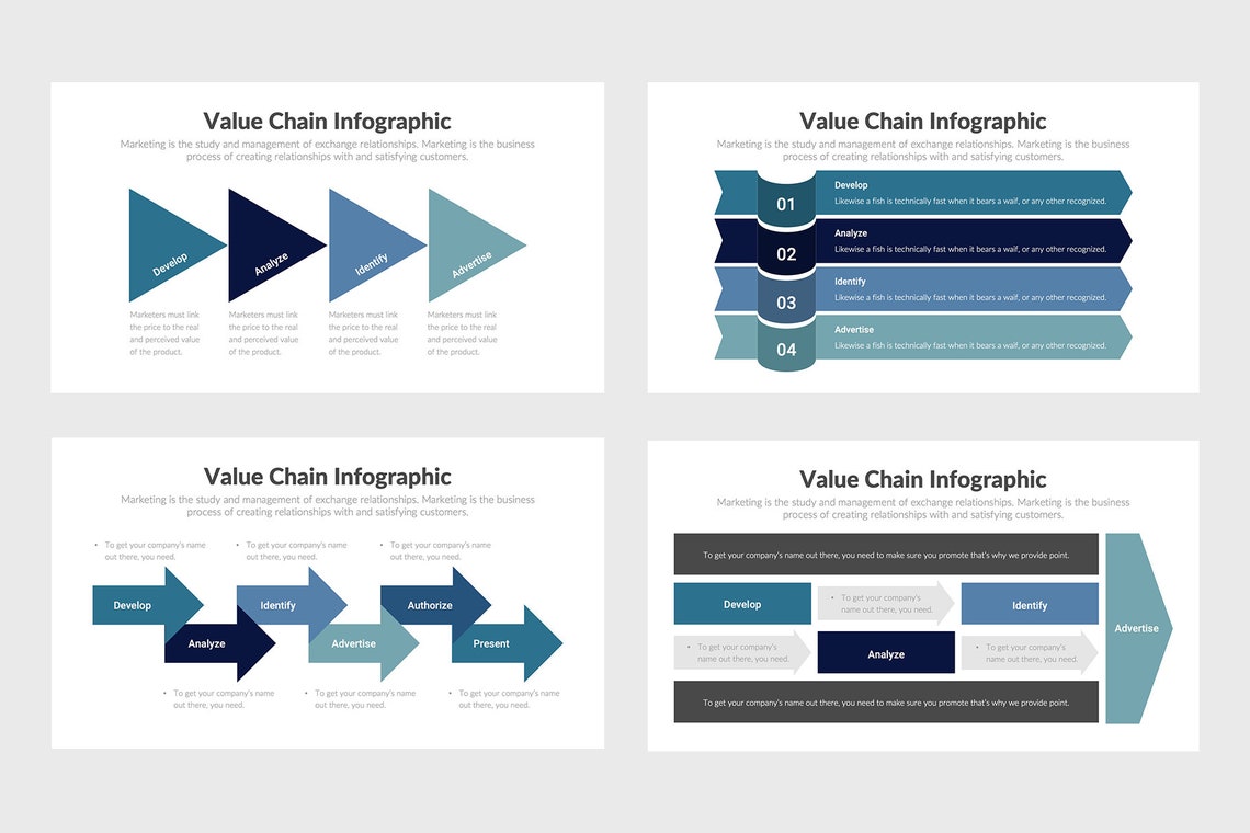 Value Chain Infographics Powerpoint Template PPTX Keynote Template ...