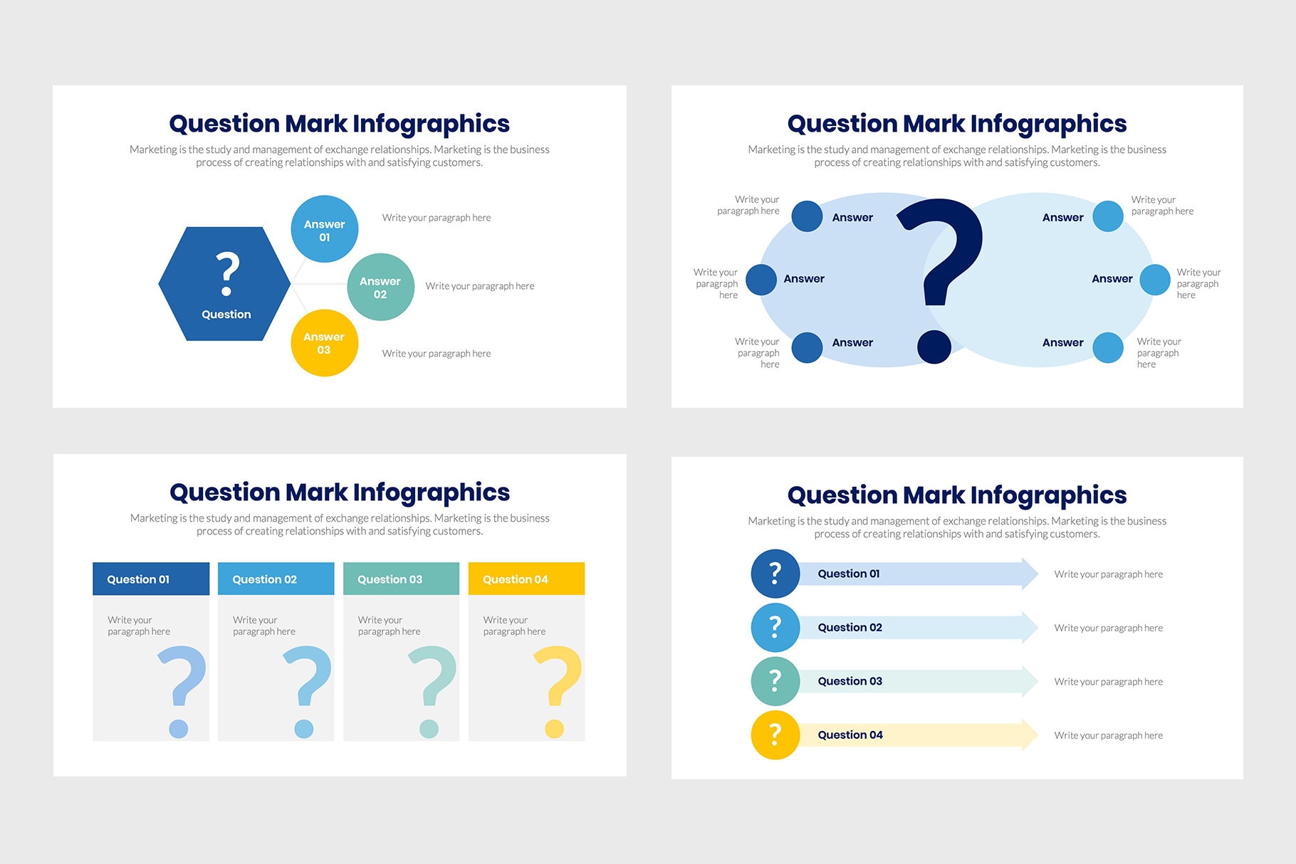 Question Mark Infographics Powerpoint Template PPTX Keynote Template ...