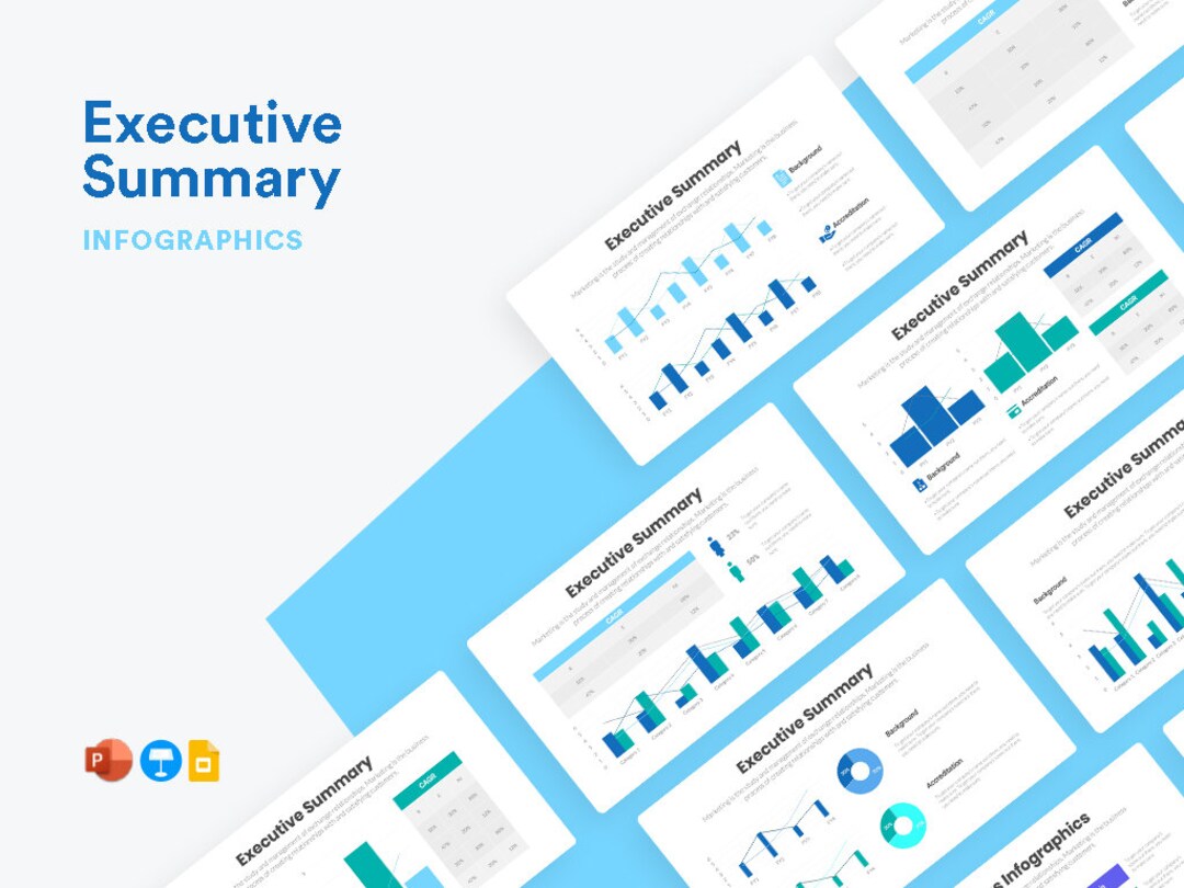Executive Summary Infographics Powerpoint Template PPTX Keynote ...