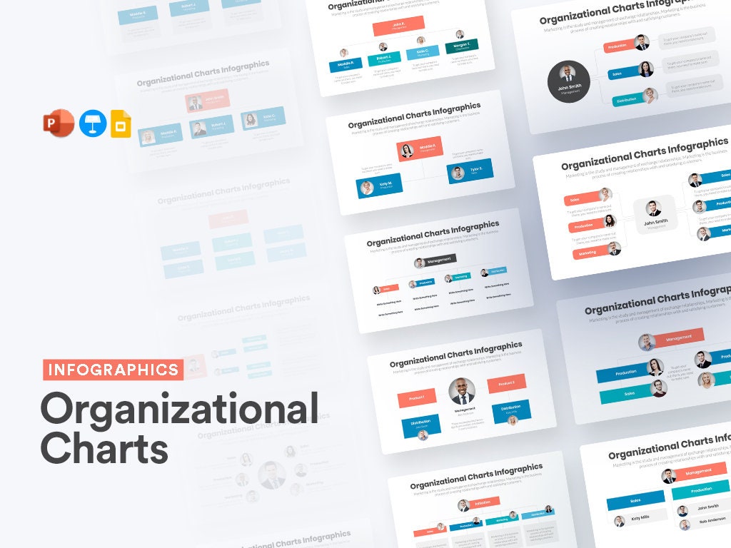 Organizational Charts Infographics Powerpoint Template PPTX Keynote ...