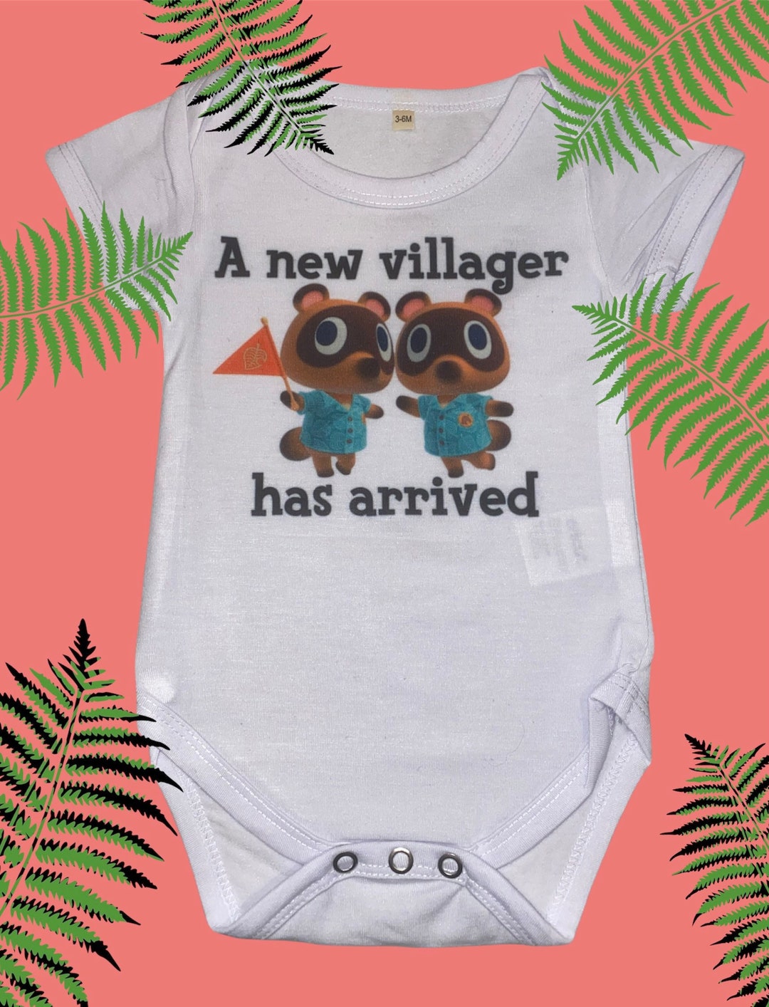 Animal Gamer Baby Colorful Onesie | Baby Shower Gift | ACNH | New ...