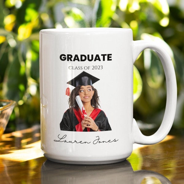 Graduation Photo Mug - Etsy
