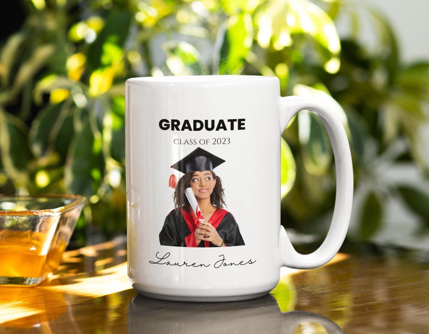 Personalized Graduation Mug, Custom Graduation Photo Mug, Class of 2023 ...