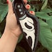 Ghostface Scream Knife Jewelry Holder - Etsy