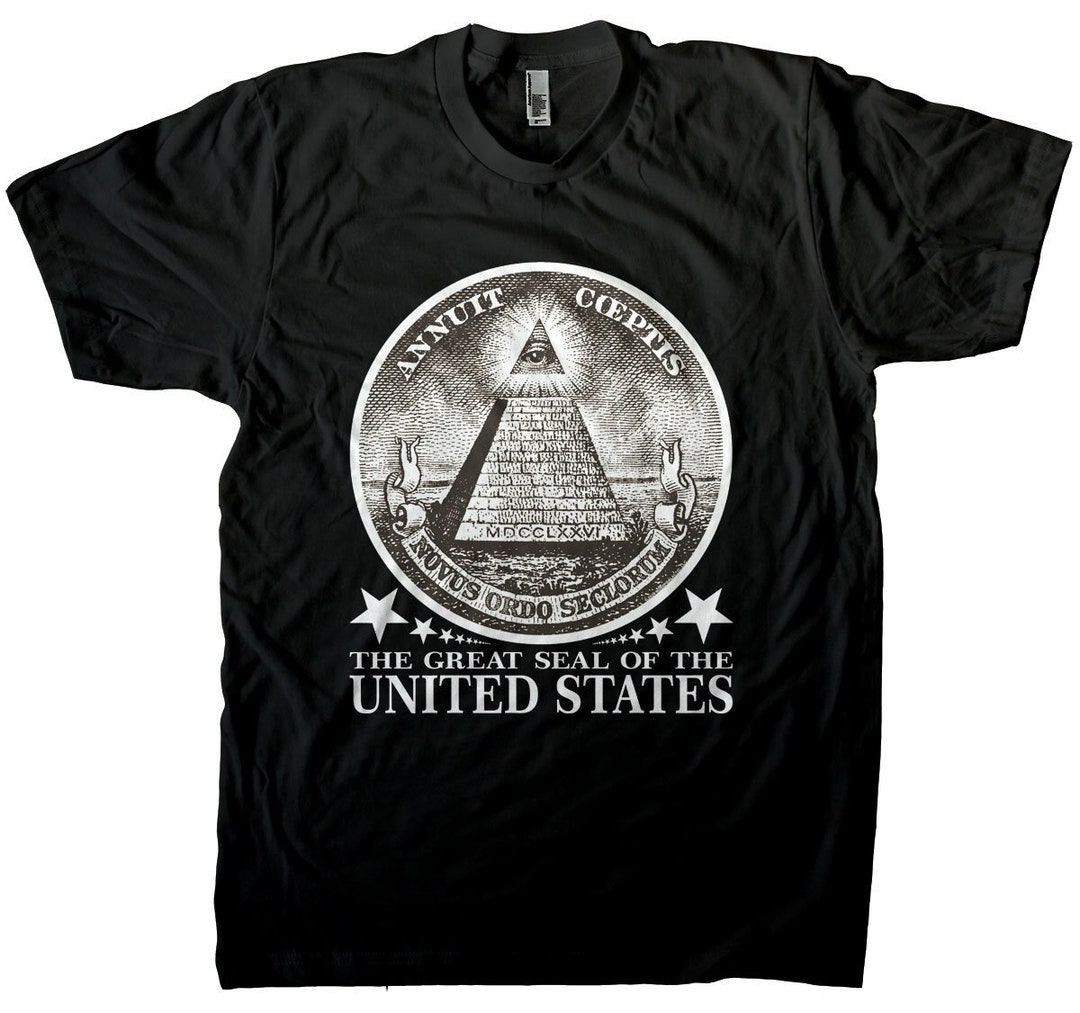 Pyramid Eye Back of the Great Seal of the United States Heraldry Screen ...