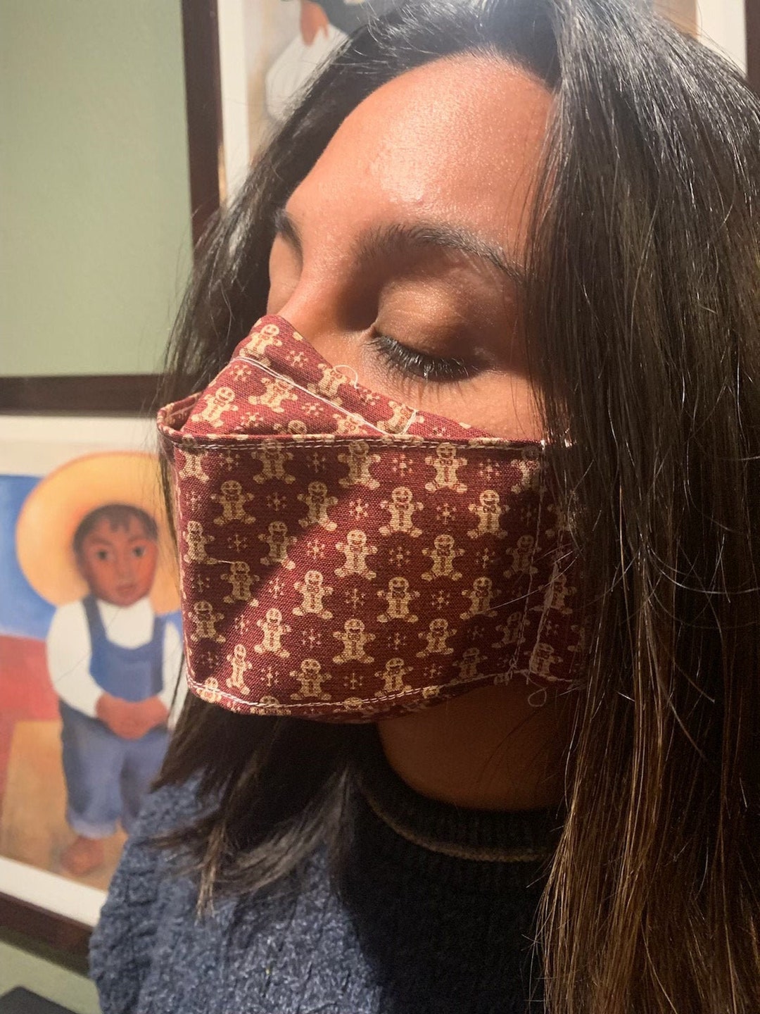 Face Masks- Breathable 3D Masks- Flower Patterns- 100% Cotton - Etsy