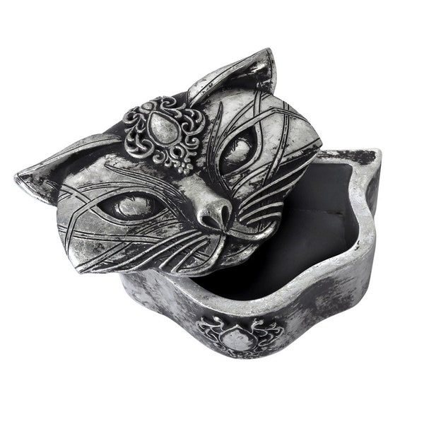 Cat Trinket Box - Etsy