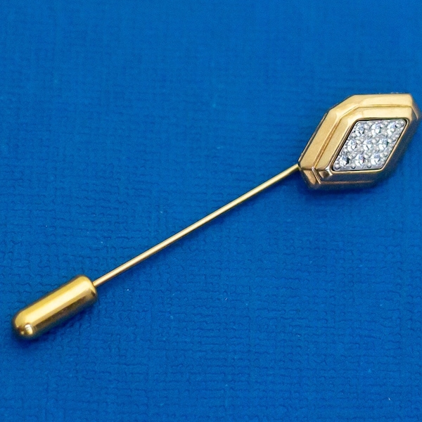 Rhinestone Stick Pin - Etsy