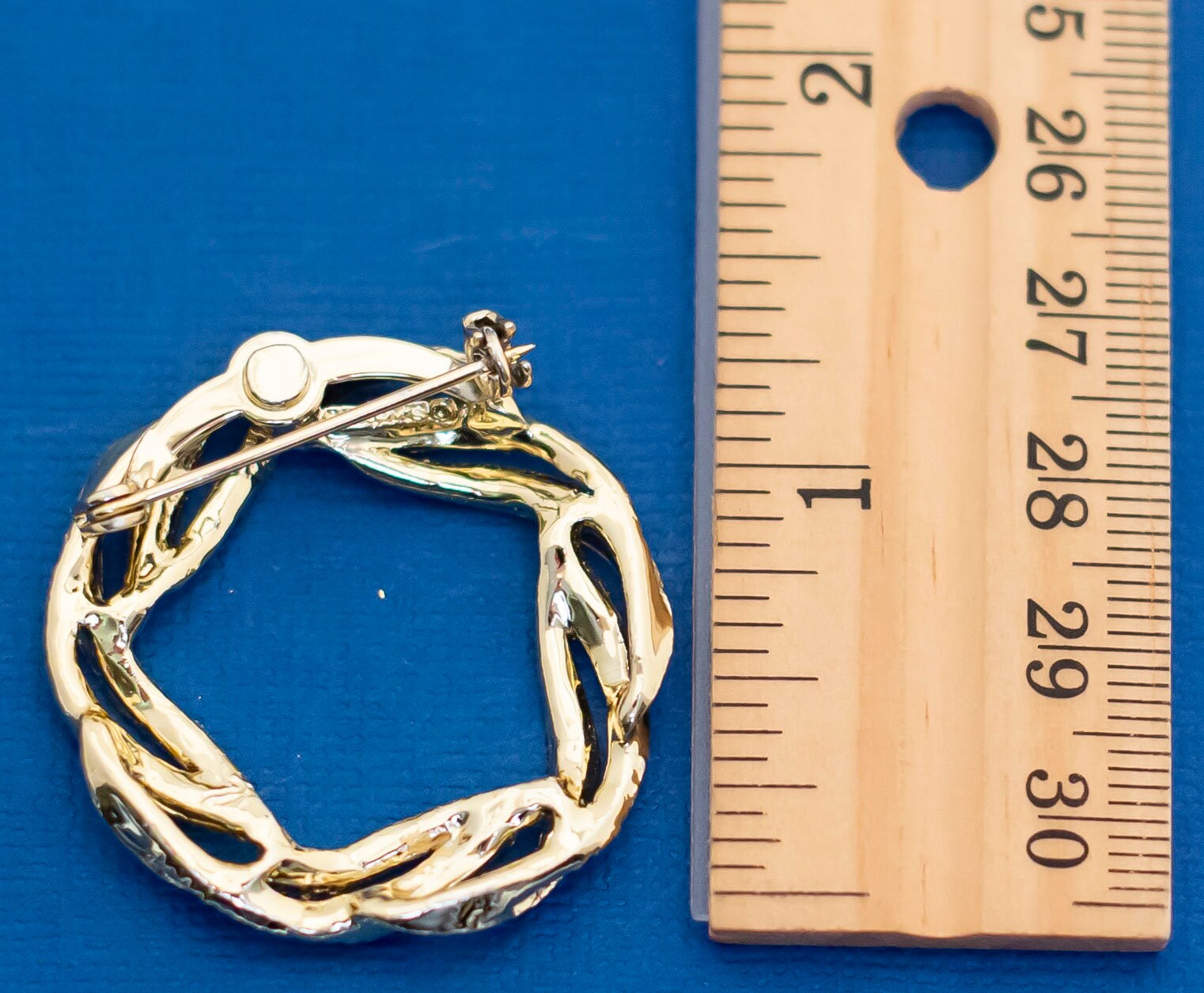 Broche vintage Golden Spiral Wreath par Gerrys D29 - Etsy France