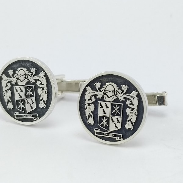 Coat of Arms Cufflinks - Etsy