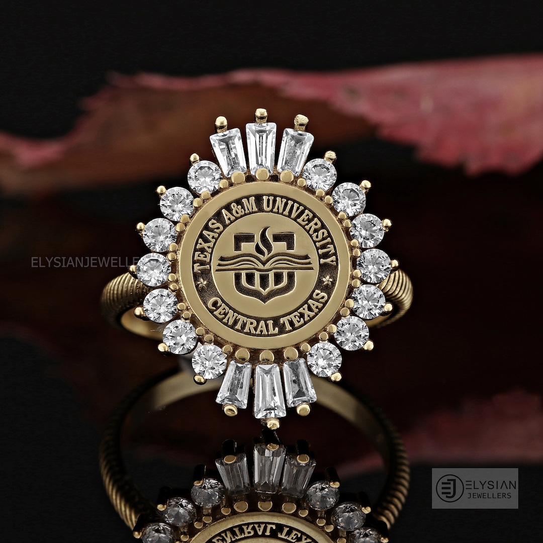 Custom Made University Ring, Graduation Gift, Class Rings, Senior Class ...